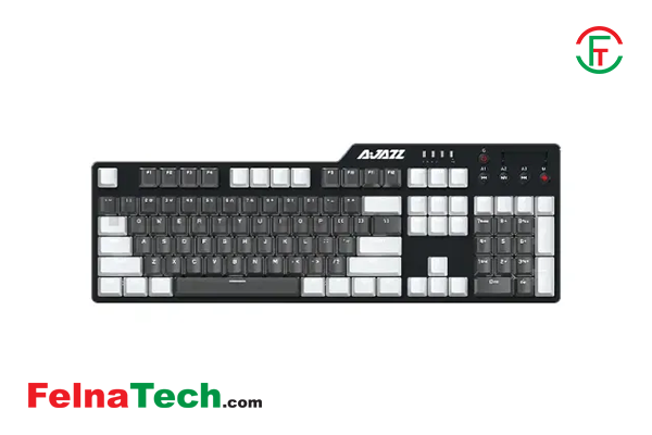 Ajazz AK35I Pro Red Switch Tri-mode Mechanical Keyboard AK35I-PRO-RED ...