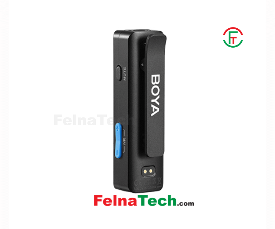 BOYA Wireless A2 Mic – All-in-One Design.