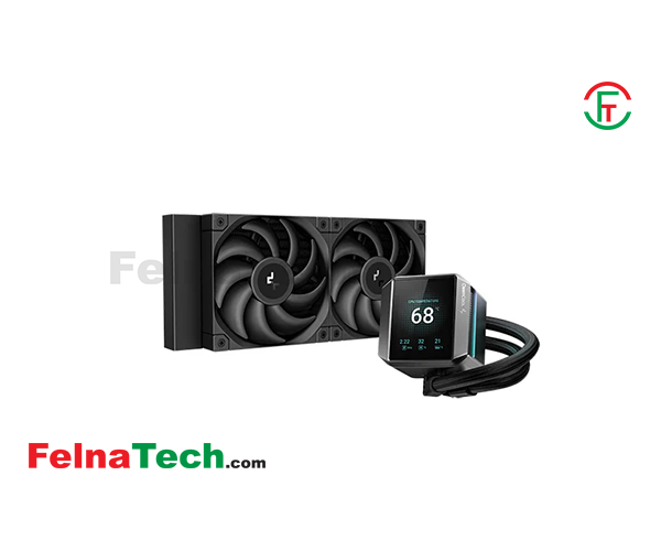 DeepCool MYSTIQUE 240 Liquid CPU Cooler with TFT LCD Screen