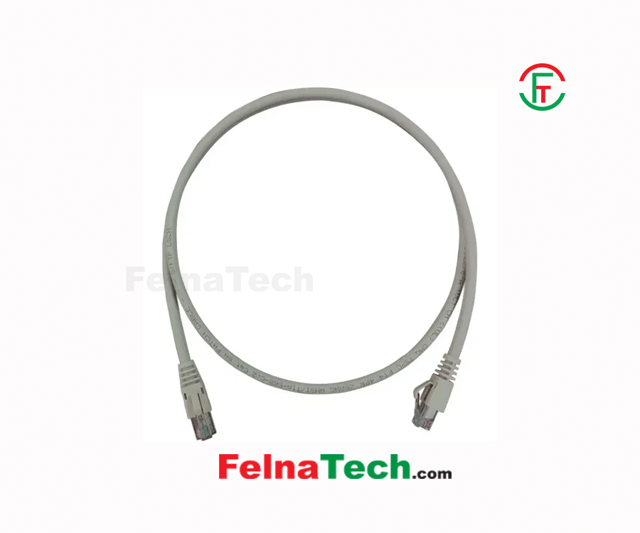 Dintek 1201-06001 1 Meter Cat.6A Shielded Patch Cord