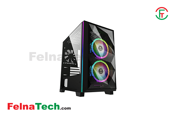Gamdias Athena M2 Lite Micro Tower Micro-ATX Black Gaming Desktop Case ...