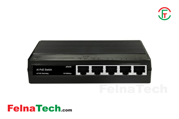 Genata GNT-P9105ES 4 Port PoE Switch GNT-P9105ES