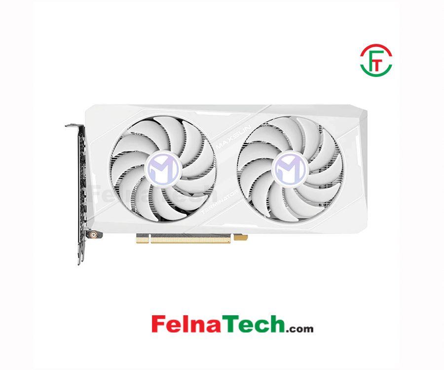 Maxsun GeForce RTX4060 Terminator 8GB Graphics Card -White