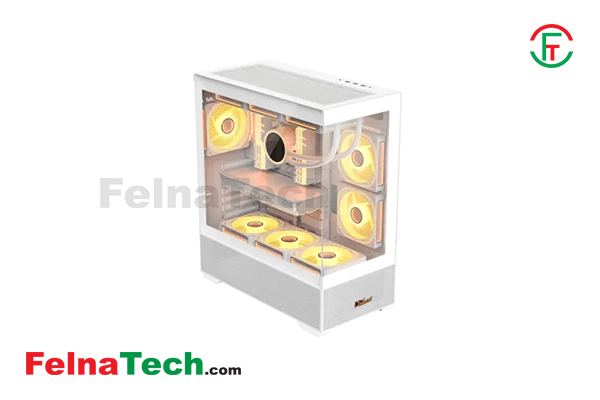 PC Power ICE TOWER WH Desktop Casing PC-POWER-ICE-TOWER-WH