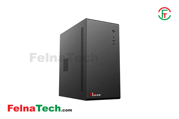 PC Power PC401 Mini Tower Micro-ATX Casing With Power Supply PC-POWER-PC401