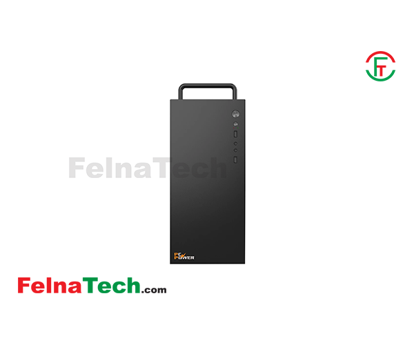 PC Power Pro Case V6 BK Desktop Casing with Power Supply