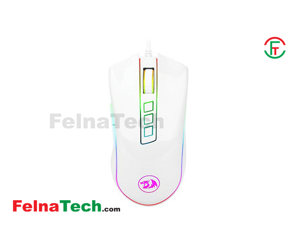 Redragon M711 COBRA White 7 Programmable Buttons RGB Backlit