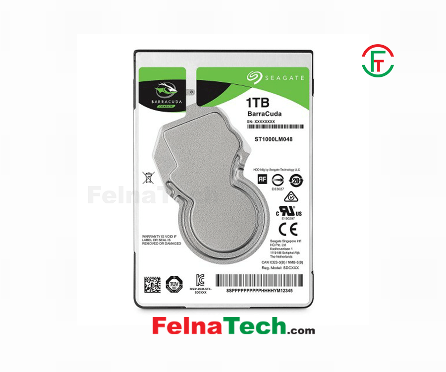 SEAGATE BARRACUDA 1TB 7200RPM SATA DESKTOP HDD